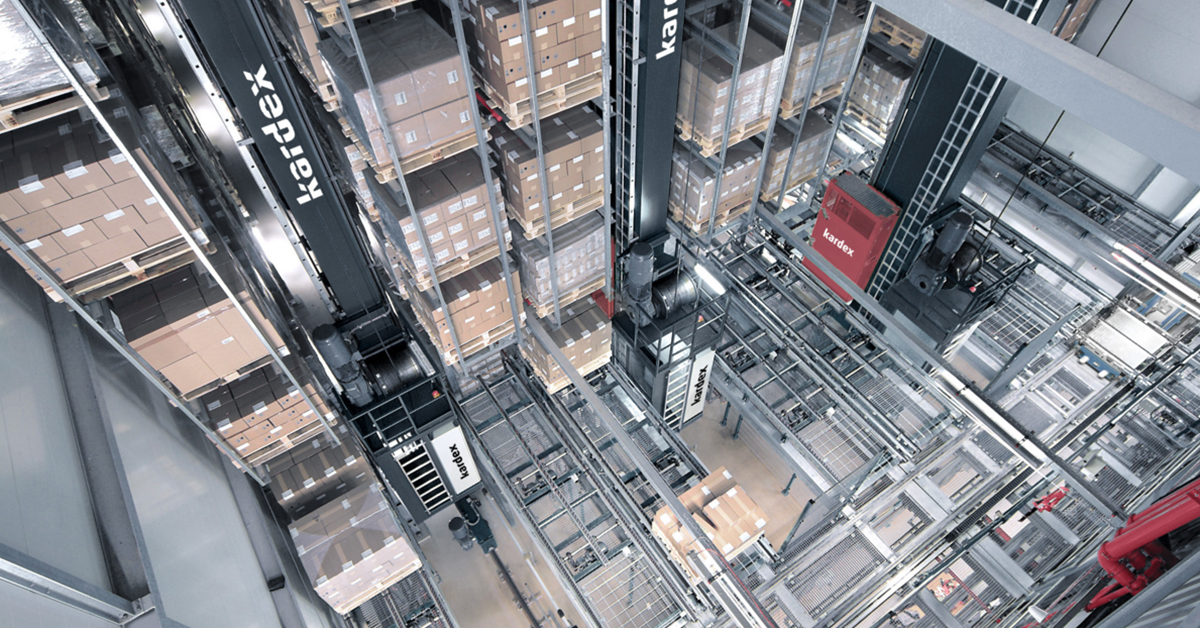 High-bay warehouse; Automated storage & optimal use of space | Kardex